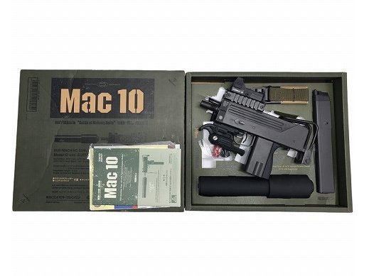 [東京マルイ] イングラム Mac10 電動コンパクトSMG パドック震閃電/SBD マウントシステム/ドットサイト フルカスタム (中古)の販売ページ｜エアガン.jp