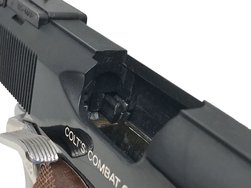 [WA/MGC] コルト コンバットコマンダー スペシャル フレームシルバー ABS サイドファ …｜エアガン.jp